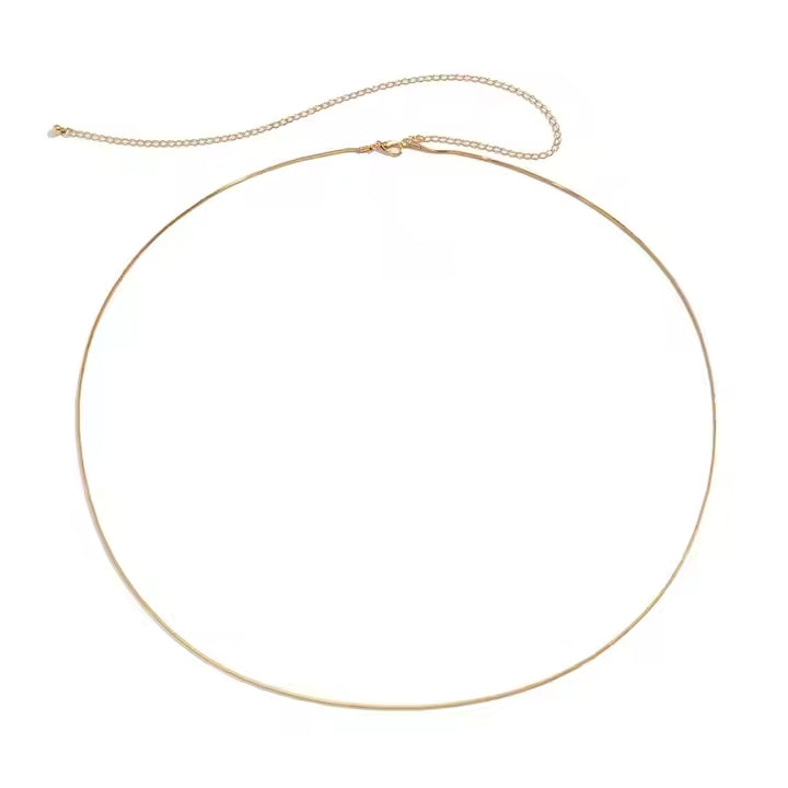 Kiera Snake Belly Chain Belt – Nothing Ordinary